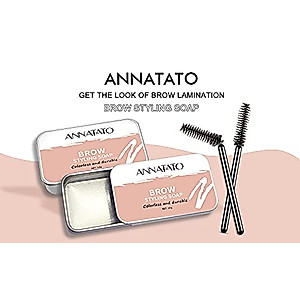 Eyebrow Soap Kit, Brows Styling Soap, 4D Brows Gel Long Lasting Eyebrow Setting Wax Waterproof Eyebrow Makeup Balm Pomade Cosmetics