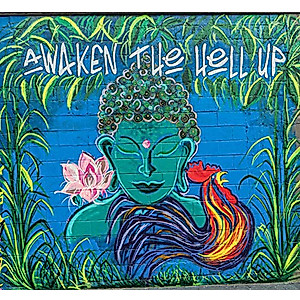 Wake The Hell Up! Ground Coffee | Ultra-Caffeinated Medium-Dark Roast Coffee In 12-Ounce Reclosable Bag | The Perfect Balance of Higher Caffeine & Great Flavor