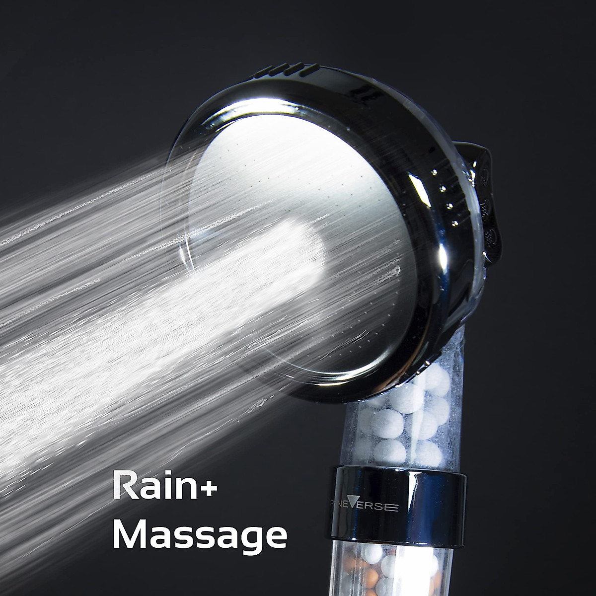 Trineverse | Mineral Aqua Stream - Filtered Shower Head - Mineral Shower Head - Shower Head Filter - Stream Purifier for Kids, Pets and Adults - Take Care of your Skin - Purify yourself!…