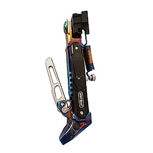 SPEDWHEL Modified Accessory Foot Support Kickstand for Dualtron 3, Thunder Electric Scooter (Carbon Blue)