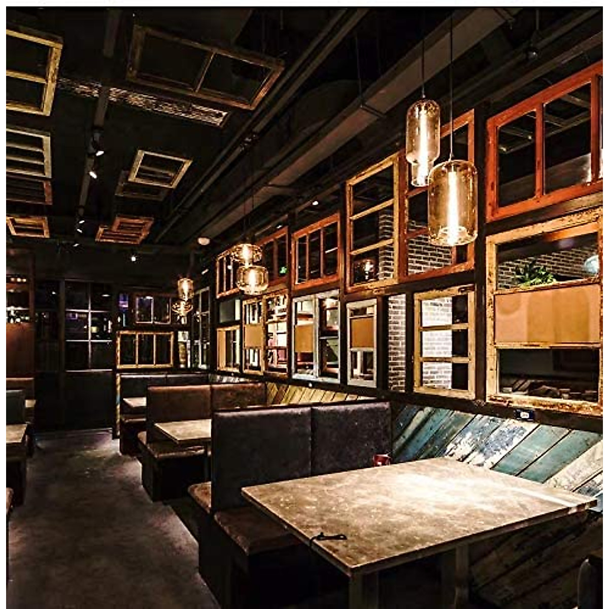 VCTC Lighting Dimmable 6W Tubular LED Bulbs, 3000K Warm White,Edison Style Filament Light Bulb, T10 Vintage Bulb 60 Watt Equivalent, E26 Medium Base 550LM,Clear Glass Cover, 7.3in(185mm),4-Pack