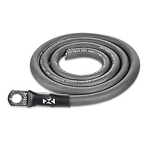 NVX XAPK4 Full Spec 4 Gauge 100% (OFC) Oxygen Free Copper Amplifier Power Wiring Kit with Speaker Wire for Amplifiers up to 1500 Watts