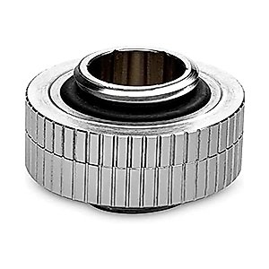 EKWB EK-Quantum Torque 14mm Rotary Male to Male Extender Fitting, Nickel