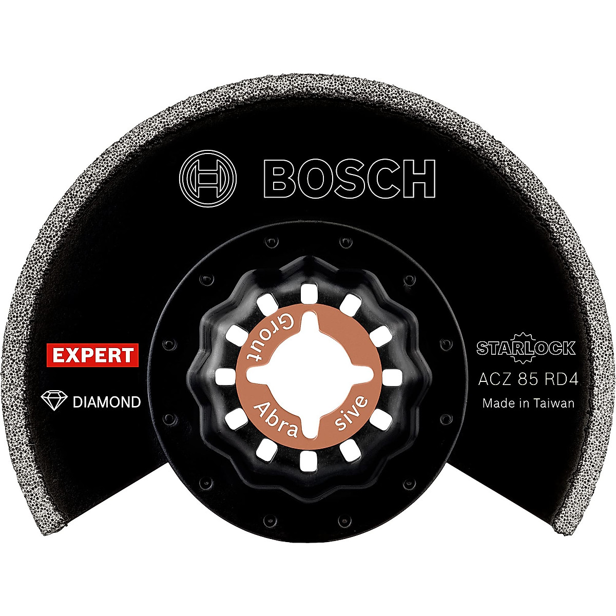 Bosch Professional 10x Expert Grout Segment Blade ACZ 85 RD4 Multitool Blades (for Mortar, Ø 85 mm, Accessory Multitool)