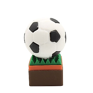 8GB Ball Shape USB Flash Drive U Disk USB 2.0 Data USB Flash Disk Memory Stick Pen Drive Storage Device USB Drive External Storage Flash Disk (Football)