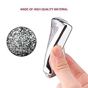 Guibuhuse Protective Casing Soft Key Fob Cover Fit for Jeep Grand Cherokee Grand Wagoneer