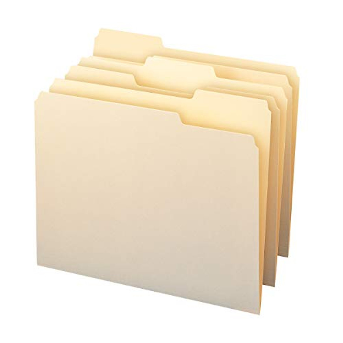 Smead File Folder, 1/3-Cut Tab, Letter Size, Manila, 100 per Box (10381)