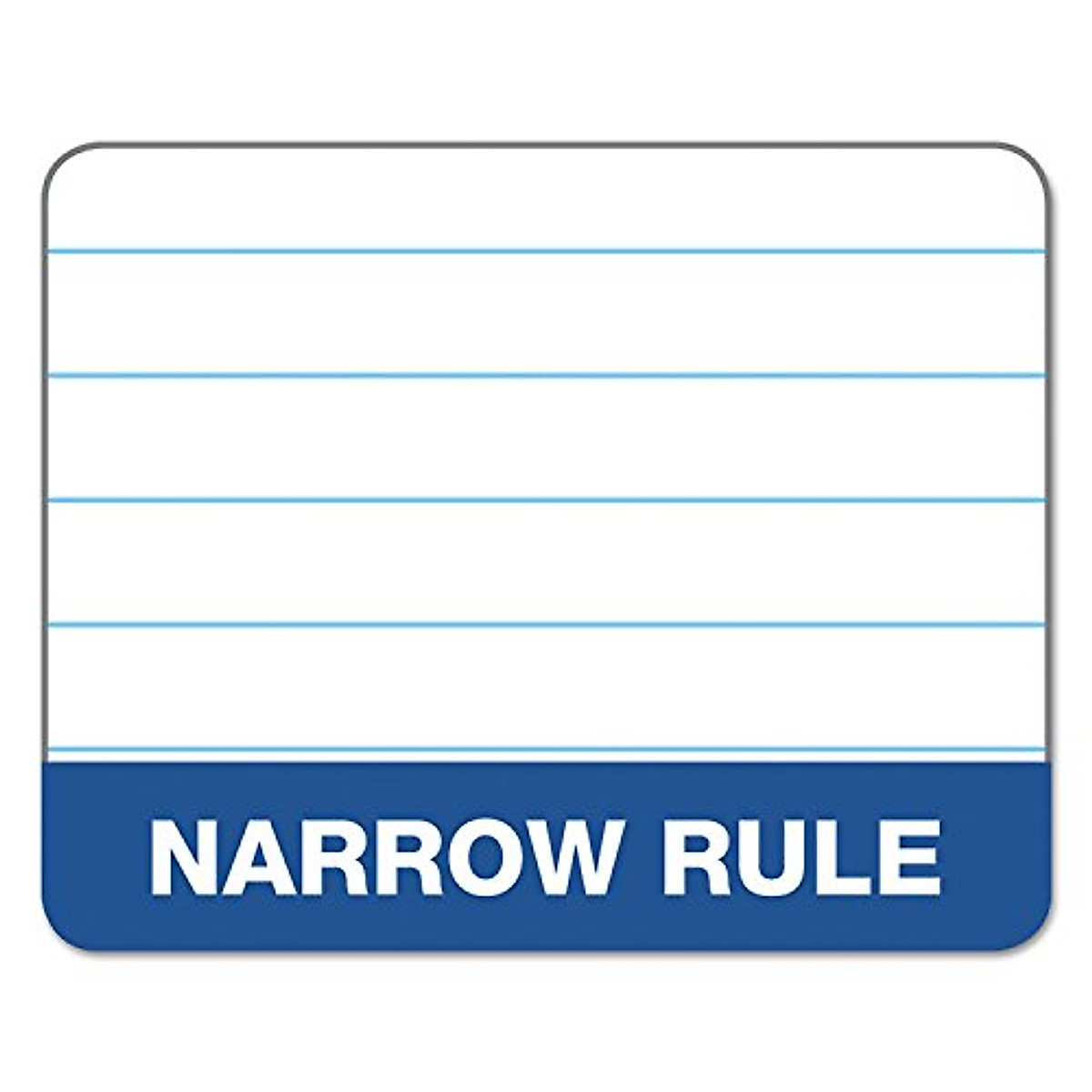 Tops 73507 Color Notebook, Graphite Cover, 8 1/2 X 5 1/2, White, 100 Sheets