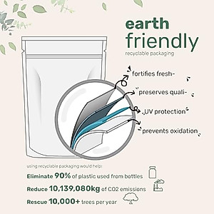 Organic Pomegranate Juice Powder, 1 Pound | 100% Natural Fruit Powder | Freeze Dried & Cold Pressed | No Sugar & Additives | Great Flavor for Drinks, Smoothie, & Beverages | Non-GMO & Vegan Friendly