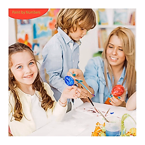 MONDART Paint by Numbers for Adults Beginners Kits DIY Oil Painting Kit Canvas Acrylic Pigment Arts Craft for Home Wall Decor Christmas Gift-Puppies and Ducks 16x20 Inch (NO Frame)