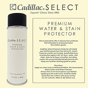Cadillac Select Premium Leather Care Kit - Leather Cleaner, Lotion Conditioner & Water & Stain Protector