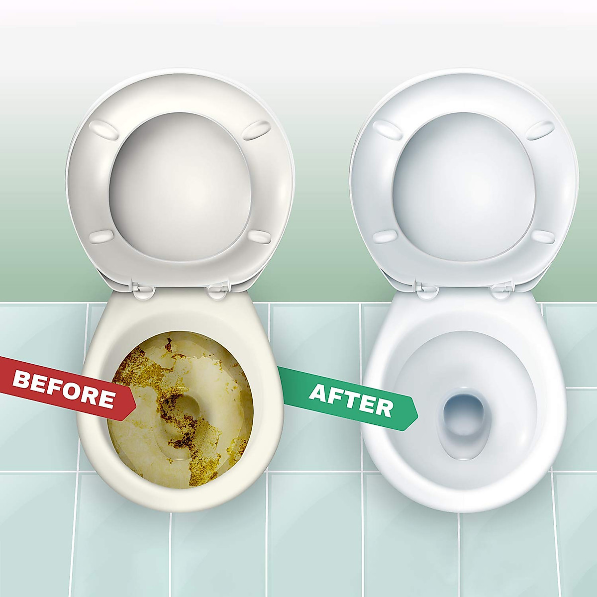 8 Pcs Pumice Stones for Cleaning Grey Pumice Scouring Pad Stick Cleaner for Removing Toilet Bowl Ring, Bath, Household, Kitchen, Pool, 5.9 x 1.4 x 0.9 Inch