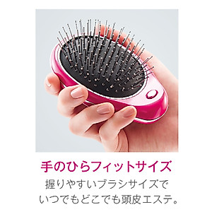KOIZUMI Reset Brush (Dry Battery Type) KBE-2820/VP (Vivit Pink)【Japan Domestic Genuine Products】