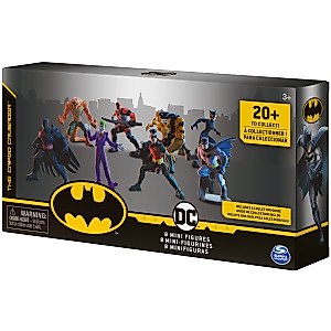Batman 2-inch Scale 8-Pack of Collectible Mini Action Figures (Amazon Exclusive), Kids Toys for Boys Aged 3 and up