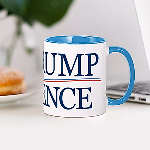 CafePress Trump Pence For President Mug Ceramic Coffee Mug, Tea Cup 11 oz