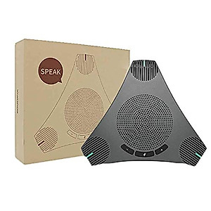 Video Conference Camera 3X Optical Zoom Full HD 1080p HD-SDI HDMI USB PTZ Conference Room Camera for Business Meetings and Conference Microphone Omnidirectional Spaeker