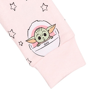 STAR WARS The Child Big Girls Sweatshirt Pink 10-12