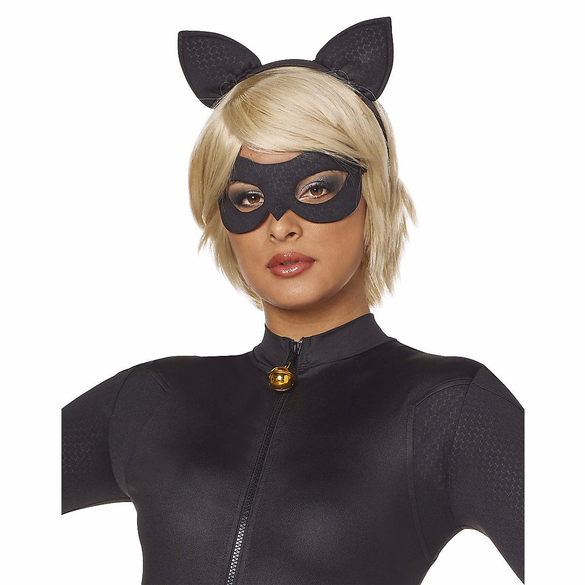 Spirit Halloween Adult Miraculous Ladybug Cat Noir Costume - M