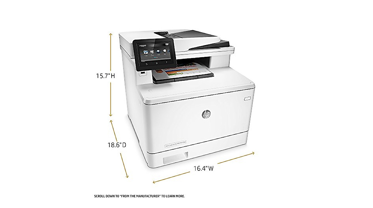 HP LaserJet Pro M477fdw: Fast & Secure All-in-One Printer