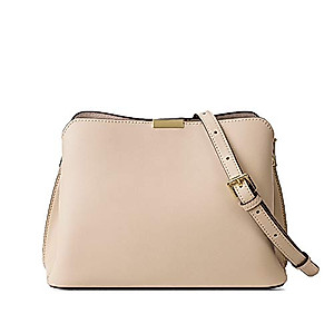 LAORENTOU Cow Leather Crossbody Bags for Women Leather Shoulder Bucket Bags Women's Crossbody Purses Clearance