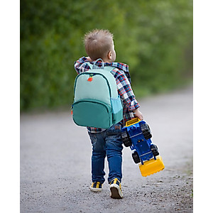 Zicac Children's Cute Canvas Backpacks Toddler Backpack (Blue)