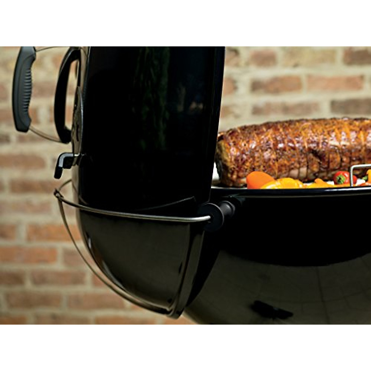 Weber Original Kettle Premium 26 Inch Charcoal Grill, Black