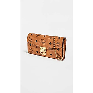 MCM Women&#039;s Patricia Mini Bag, Cognac, Brown, One Size