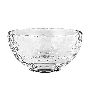Amlong Crystal Clear Faceted Crystal Mini Bowl 3 Inch