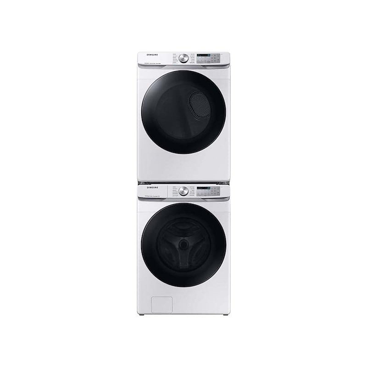 SAMSUNG DVG45B6300W 7.5 cu. ft. Smart Gas Dryer with Steam Sanitize+ in White
