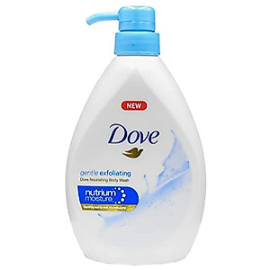 Dove Body Wash Variety of 5 Scents with Pump, Plant Based, Nourishing, Exfoliating, Cleansing, - 500 ML (16.9 fl Ounce)