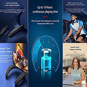 VANPEUSO-905 Neckband Bluetooth Speaker, Bluetooth 5.0 Built-in mic, Portable Wireless Wearable Speaker, True 3D Stereo Surround Sound, Ideal for Home&Outdoors(Black)