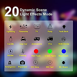 Newmowa RGB Video Light Portable LED Light for Phone, Tablet, Laptop, 360° Full Color CRI 95+ Dimmable 2500K-8500K, 2000mAh Rechargeable LED DSLR Lighting for Selfie, Makeup, Video Conference, TikTok