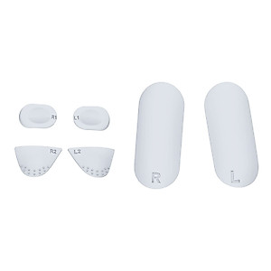 Silicone Controller Covers Set VR2 Gamepad Accessories Replacement Non-Slip for PS VR2 Grip Button Protection Dustproof Cover