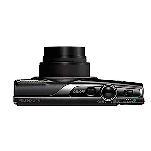 Canon PowerShot ELPH 360 Digital Camera w/ 12x Optical Zoom and Image Stabilization - Wi-Fi & NFC Enabled (Black) (Renewed)