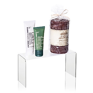 Product Carrier as a Decorative Bridge, Shoe Stand Made of Original Plexiglas (20.0 x 7.0 x 10 cm) Presentation Display, Sales Stand