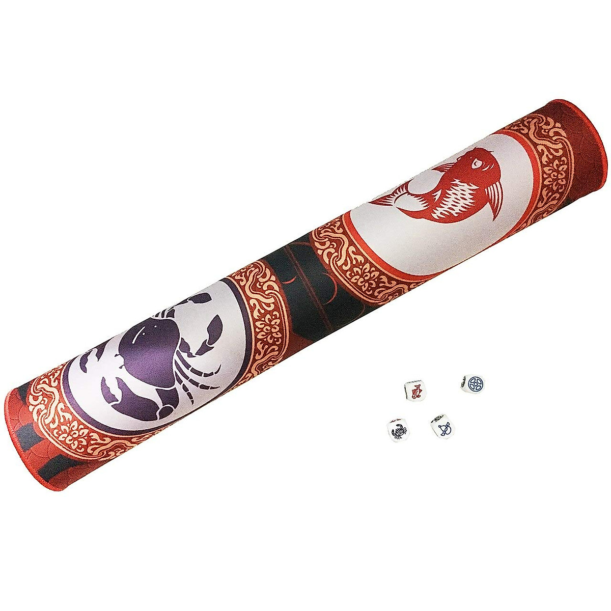 Pop Bunny BAU Cua Ca Cop - Chinese New Year Dice Game - Fish Prawn Crab Dice Game - Lunar New Year Game