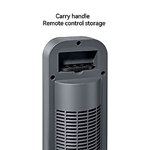 OmniBreeze Digital Electric Tower Fan, Inner Oscillation with Remote Control, LED Display, Standing Bladeless Floor Fans Cooling and Quite Indoor Living Room Bedroom use (40Inch)