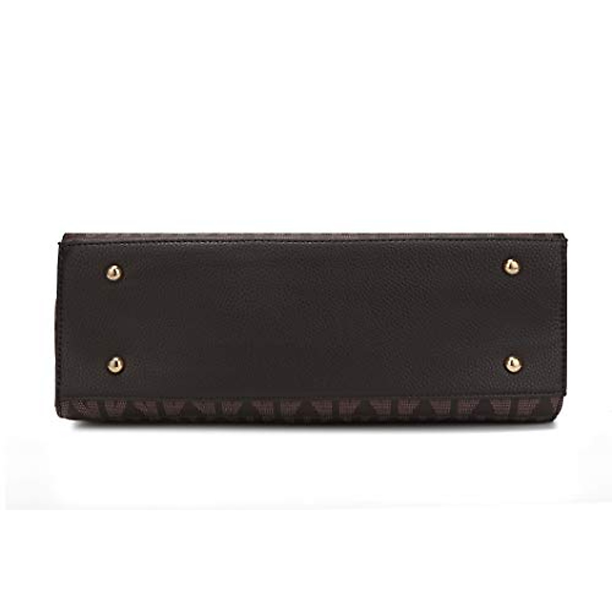 MKF Collection Crossbody Satchel Tote Handbag for Women, Shoulder Bag Vegan Leather Pocketbook – Top Handle Ladies Purse