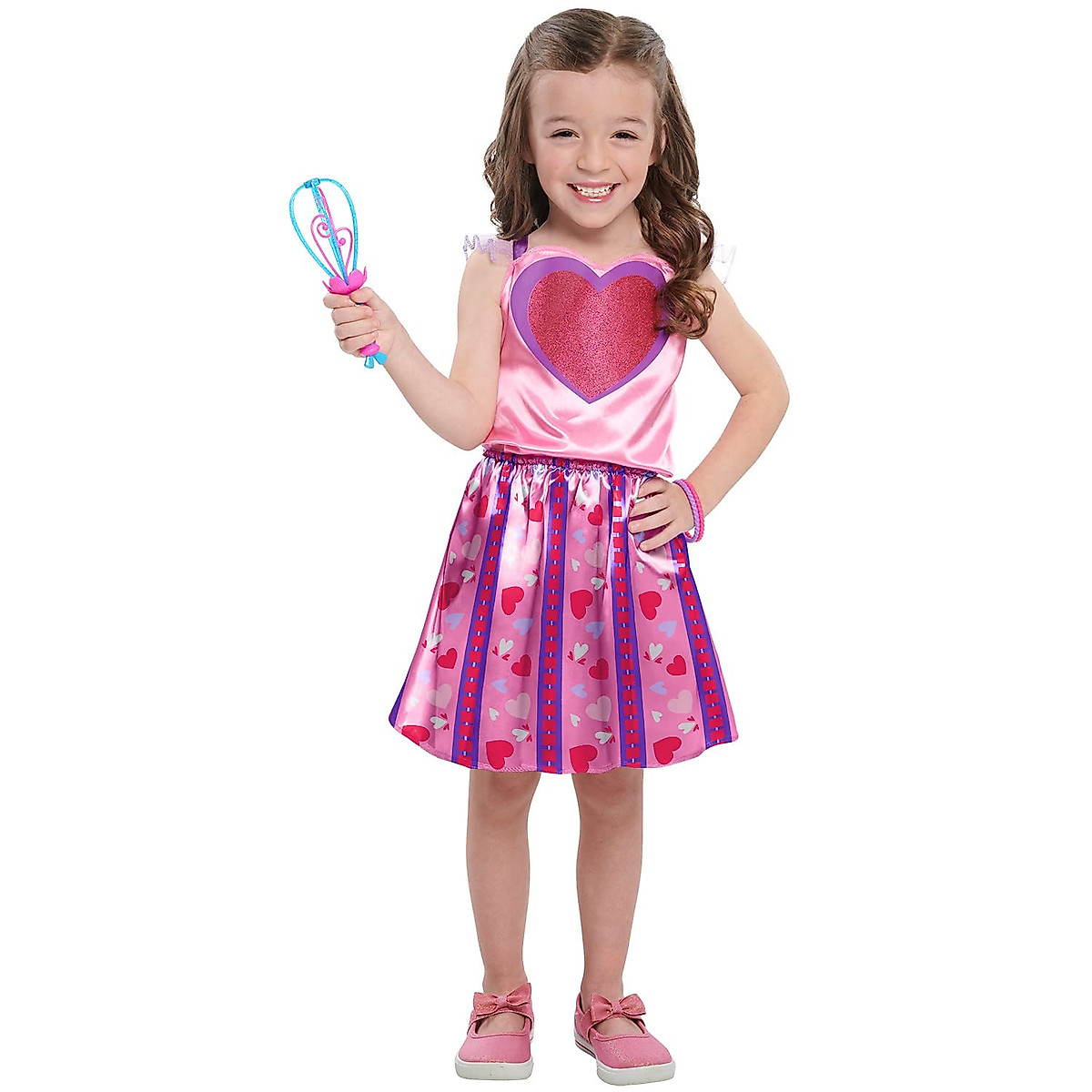Just Play Disney Junior Alice’s Wonderland Bakery Dress Up and Pretend Play Trunk Set, Size 4-6X, Officially Licensed Kids Toys for Ages 3 Up, Amazon Exclusive