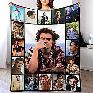 Blanket Super Soft Cozy Flannel Throw Blankets Home Decor Bedding Couch Bed Living Room for Kids Adults Gifts 50"X40"