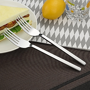 Doryh Stainless Steel Dinner Forks, 7.87-Inch Table Fork, Set of 12