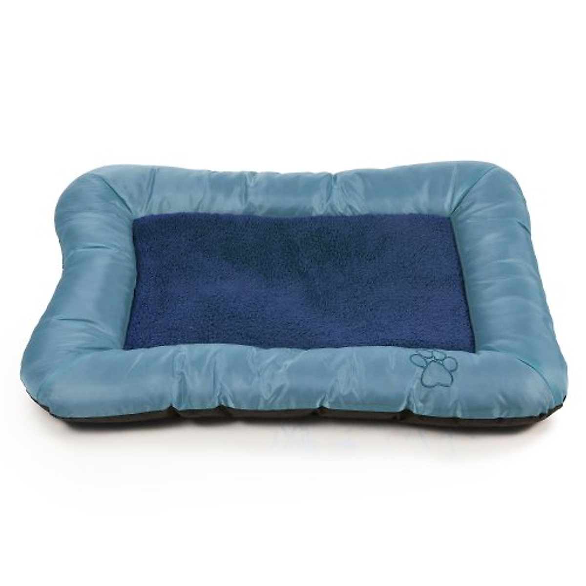 PETMAKER Plush Cozy Pet Crate/Pet Bed, X-Large, Blue
