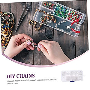 Abaodam 5 Boxes Earring Accessories Earring Making Finding Earring Hook Kit Earring Kits DIY Earrings Kit Ornament Hooks Jewelry Making Kits Earring Backs Replacements Manual Metal Plug