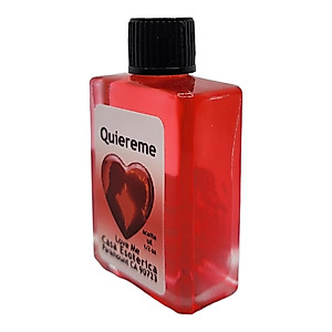 Love Me Oil (Quiereme Aceite) Spiritual Anointing Oil by CASA ESOTERICA MAGICK SPACE- 0.5 FL OZ (1 Pack)