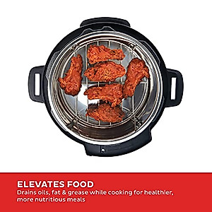 Instant Pot Stainless Steel Official Wire Roasting Rack, Compatible with 6-quart and 8-quart cookers