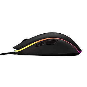 HyperX Pulsefire Surge - RGB Wired Optical Gaming Mouse, Pixart 3389 Sensor up to 16000 DPI, Ergonomic, 6 Programmable Buttons, Compatible with Windows 10/8.1/8/7 - Black