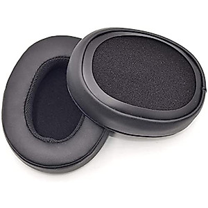 Earpad Replacement Ear Pads Cushions Cover Compatible with Skull Candy Hesh3 Hesh 3 Crusher Wireless Headphones Earpads Repair Parts (Black)