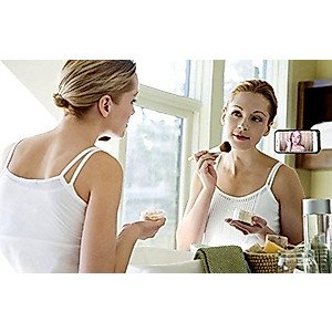 Nano Suction Phone Holder - Stick Your Device to Any Flat - 3 Packs (Black+White+Pink)