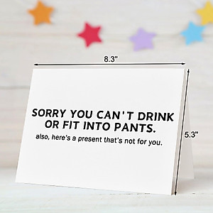 Baby Shower Gifts, Baby Girl/Boy Gifts, New Mom Gifts New Dad Gifts, Mom To Be Gift New Parents Gifts, Baby Gifts for Boys Girls, Gifts for New Mom Dad, Newborn Gifts Gag Unique Funny Baby Shower Card