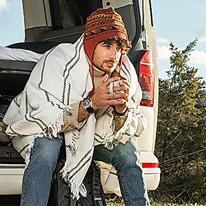 Ritche Nylon Sport 22MM Quick Release Watch Band for men women,Replacement Timex Watch bands Black